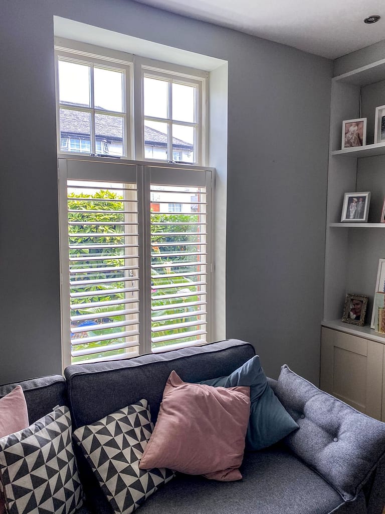Beautiful Cafe Style Plantation Shutters - Drumcondra, Dublin - ShutterStyle