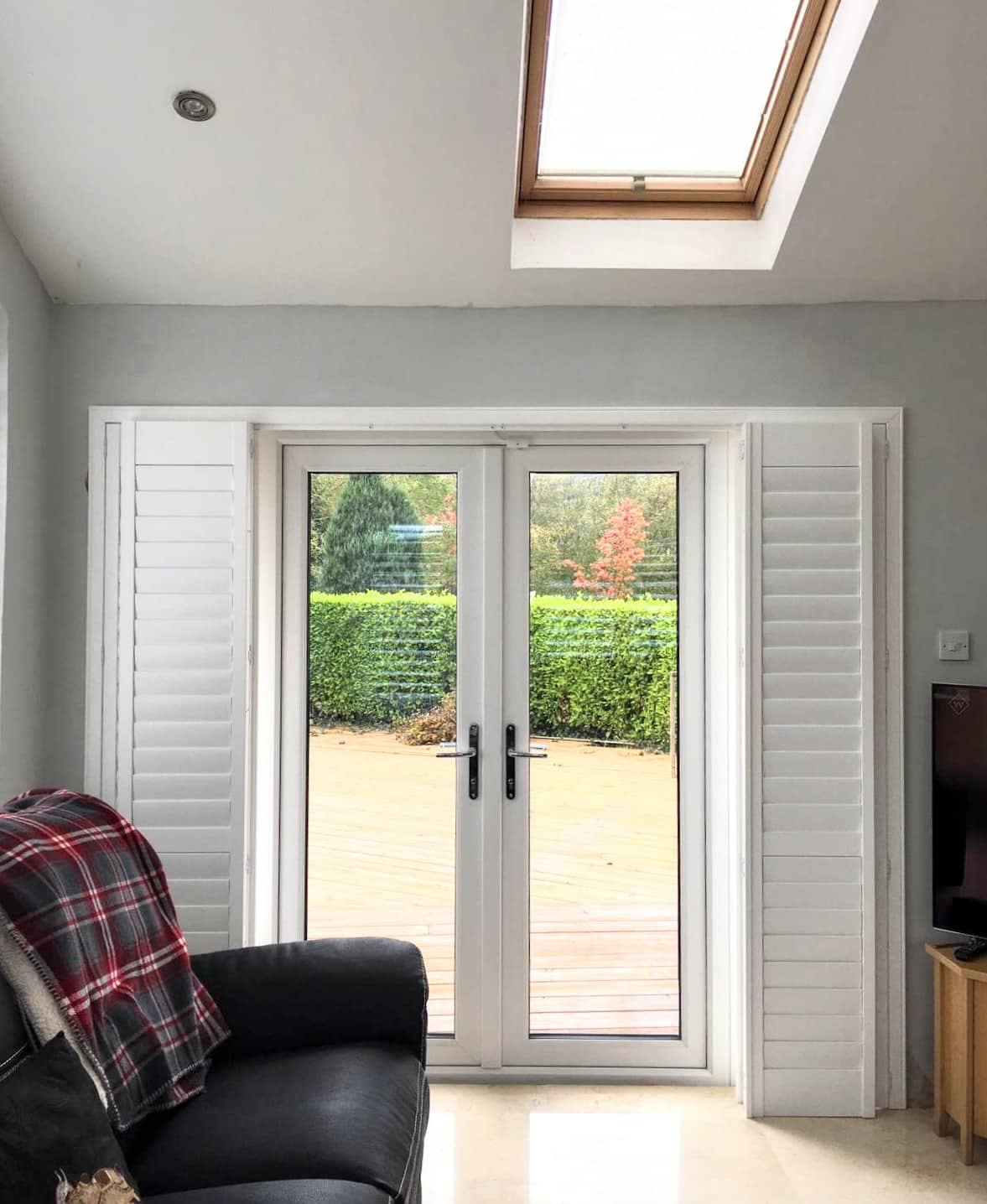 French Door Shutters - ShutterStyle - Plantation Shutters Across Ireland