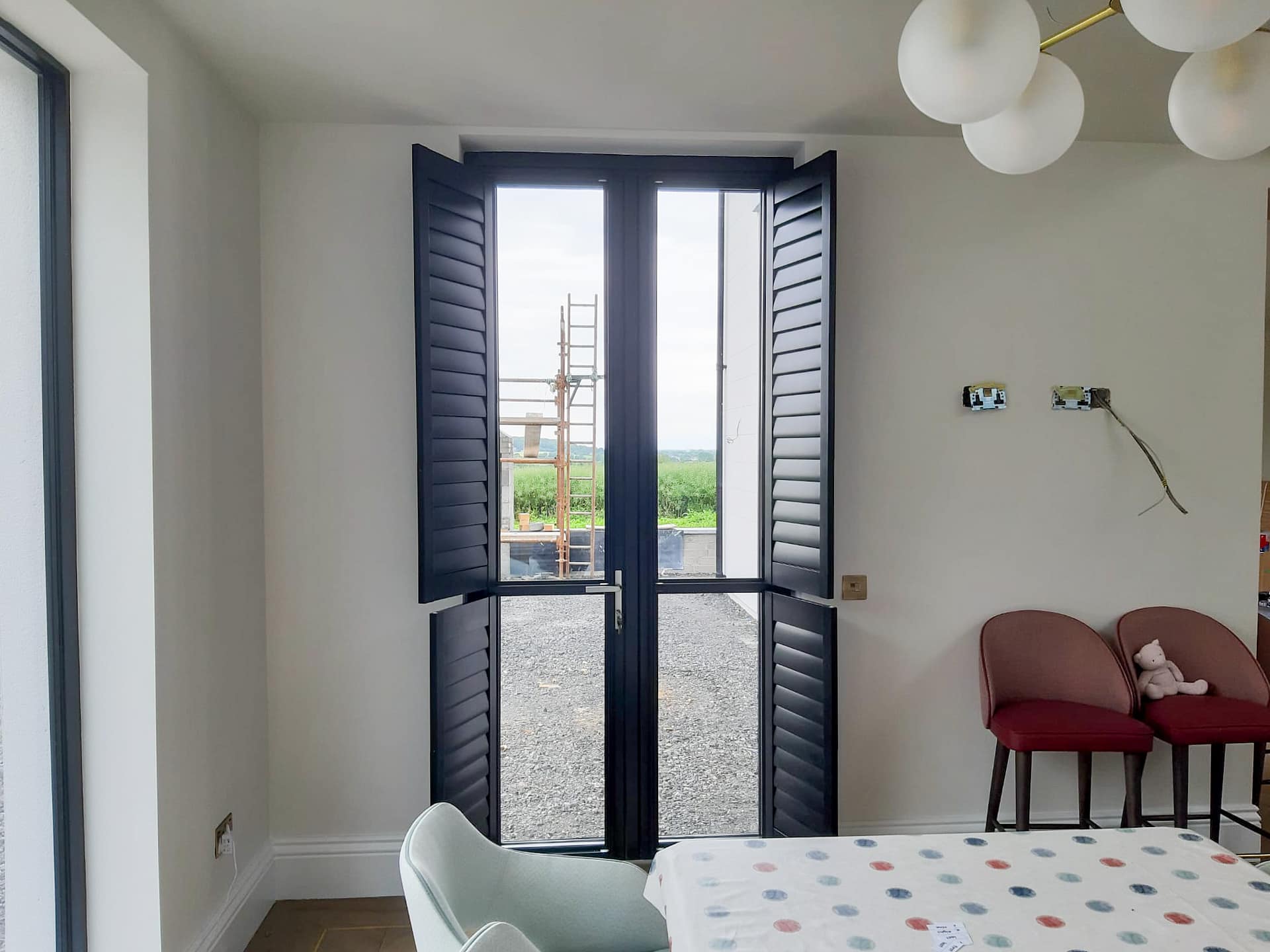 French Door Shutters - ShutterStyle - Plantation Shutters Across Ireland